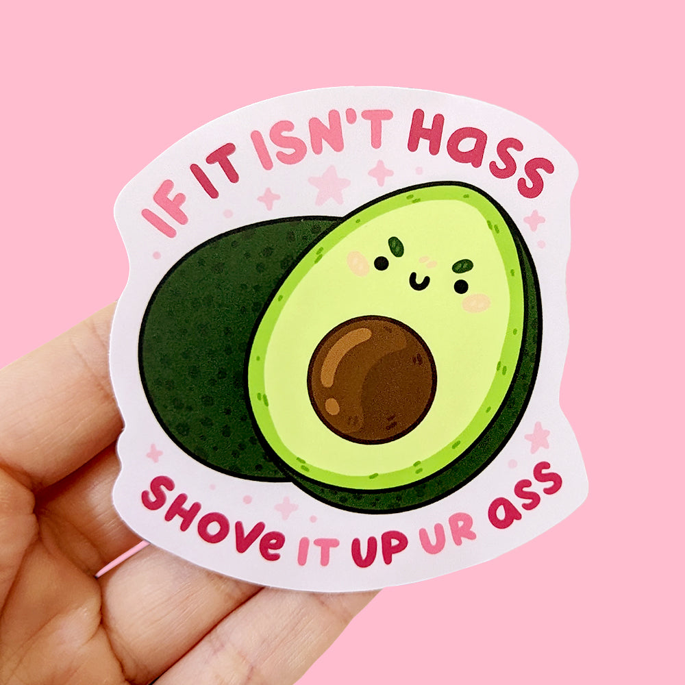 Hass Lover Vinyl Sticker – Fox and Cactus