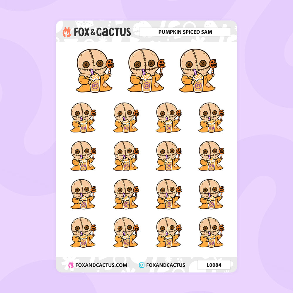 PSL Sam Stickers – Fox and Cactus